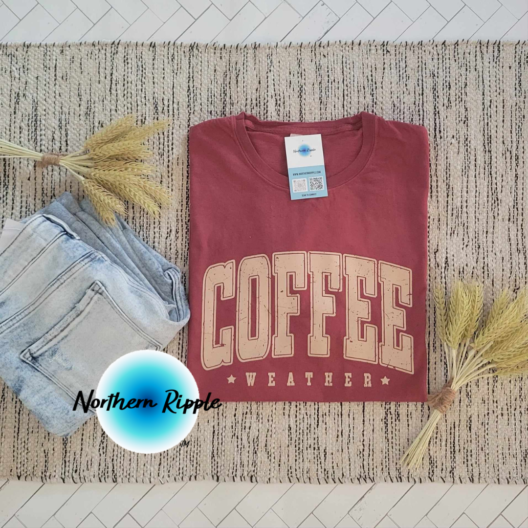 Coffee Weather Tee | Northern Ripple
